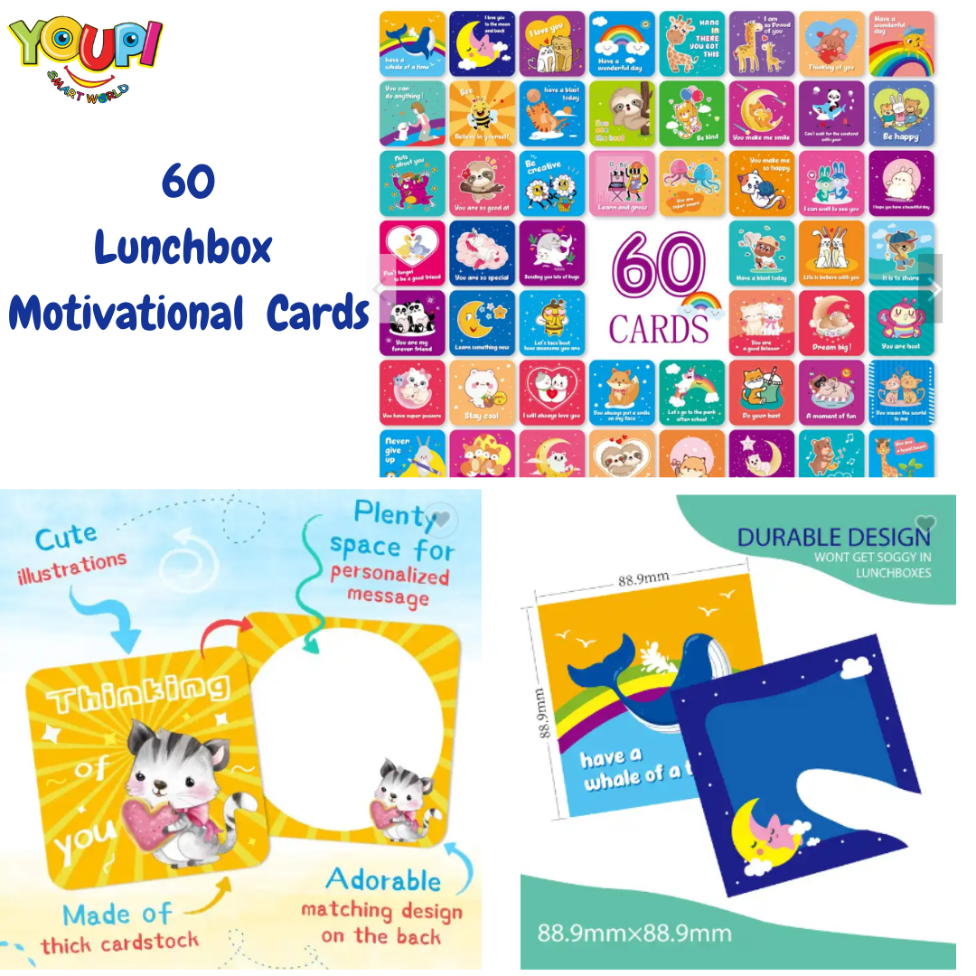 Lunchbox Motivational Cards- English – YoupiSmartWorld