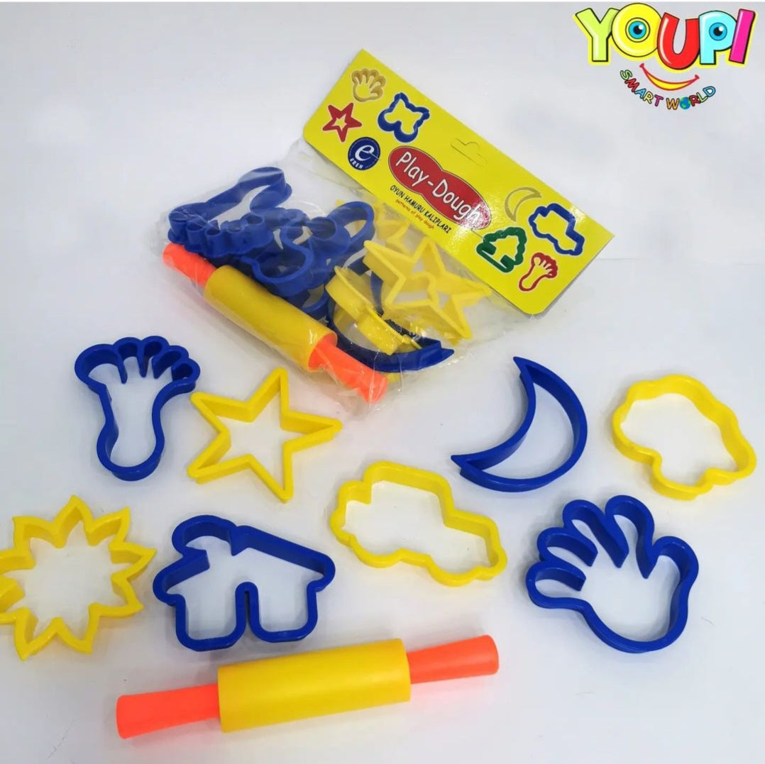 Playdough Big Shapes Molds – YoupiSmartWorld