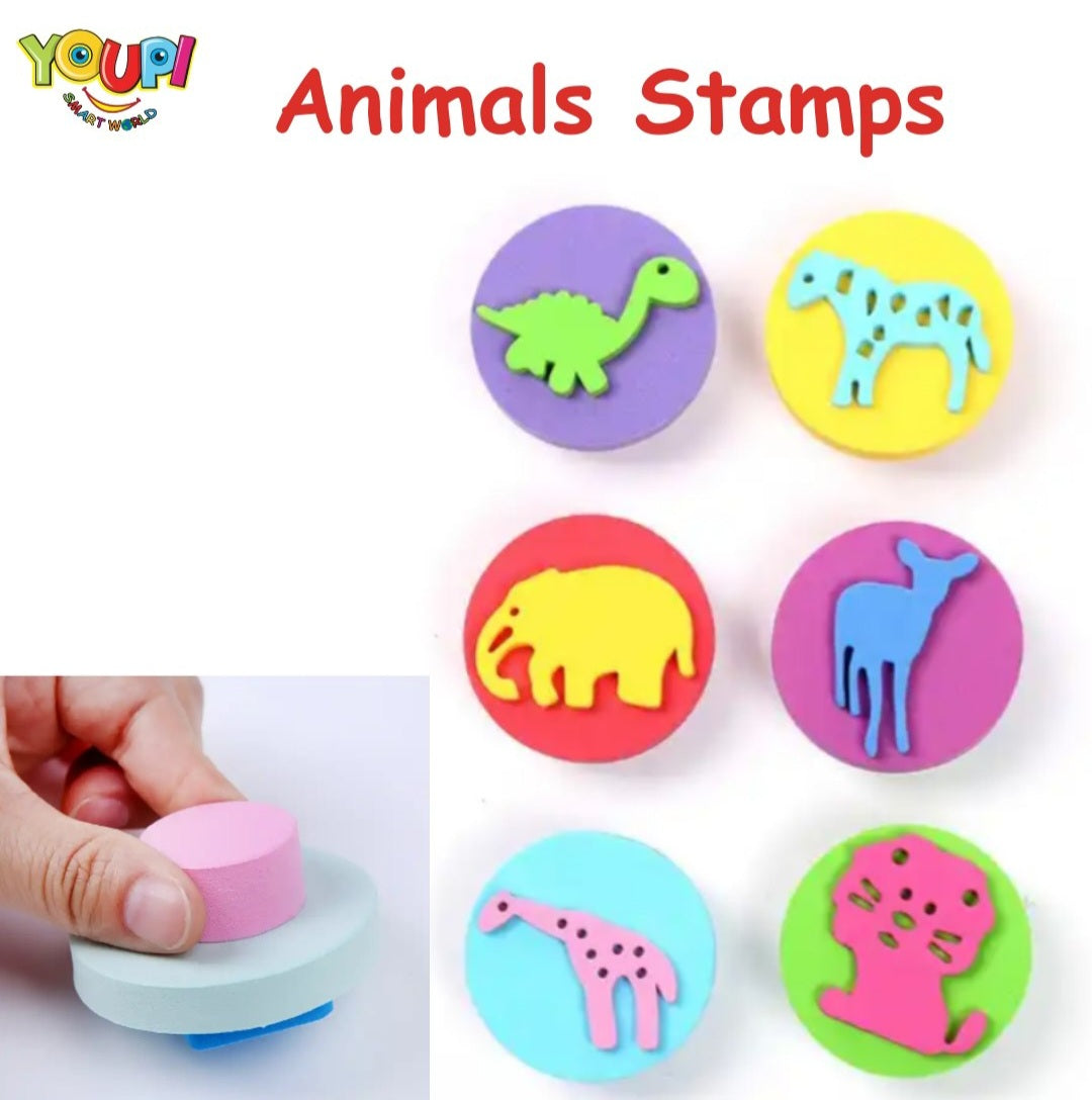 Paint Stamps- Animals – YoupiSmartWorld